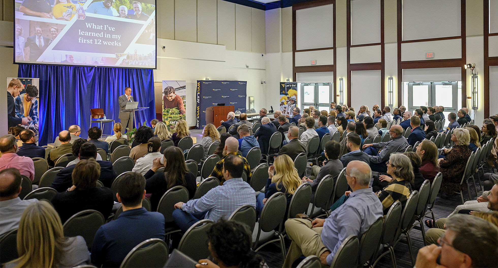 WVU's Michael Benson's 1st State of University address | Education ...