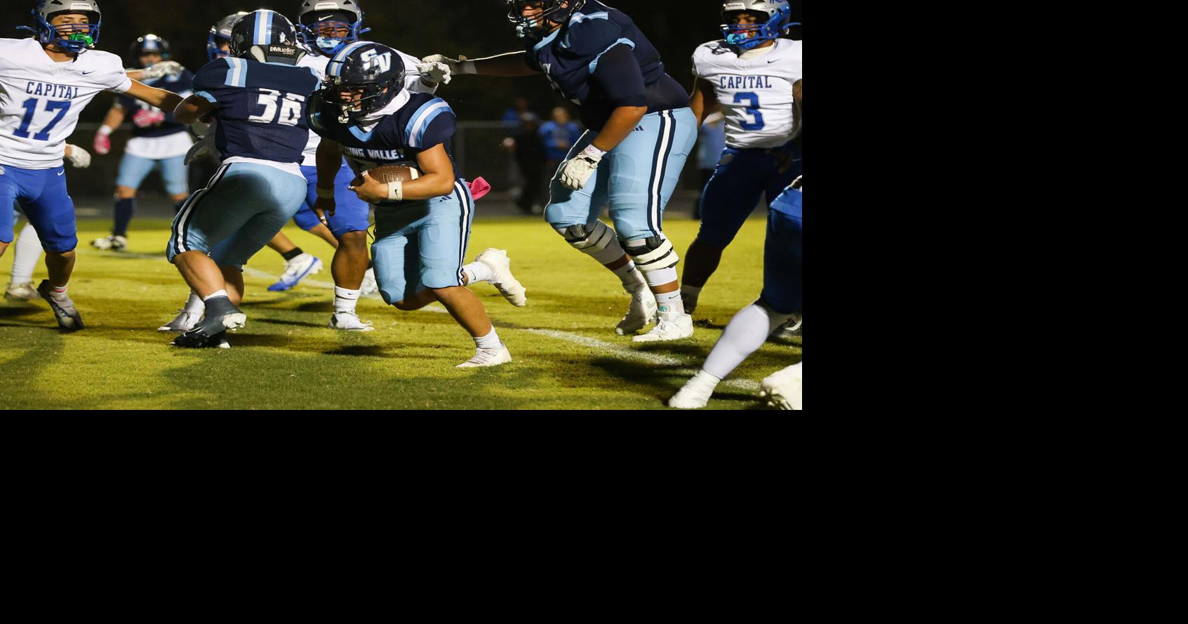Prep football: Spring Valley beats up on Capital, 28-6 | Football ...