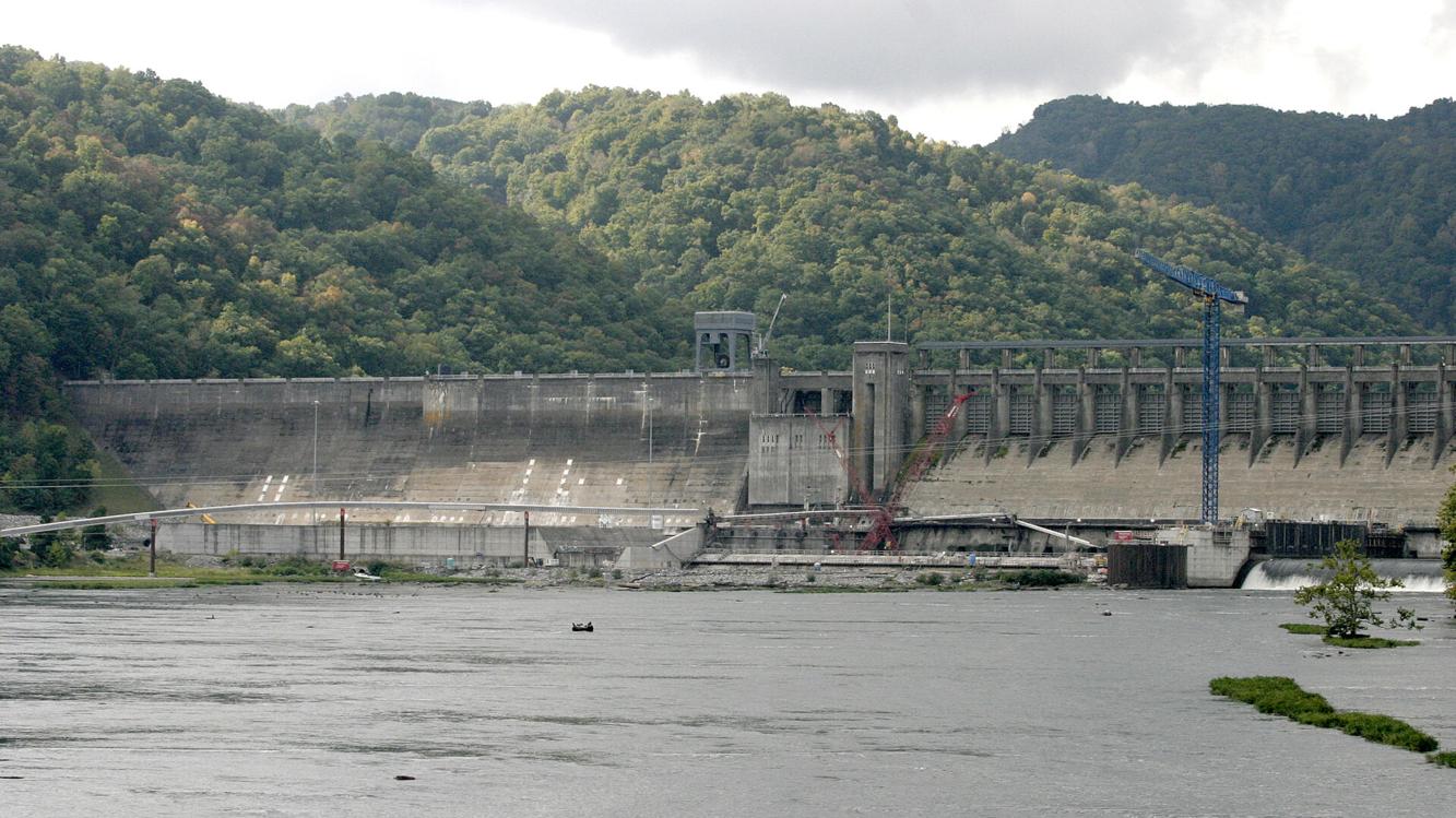 Bluestone Dam at near-record high levels from Helene storm | News ...