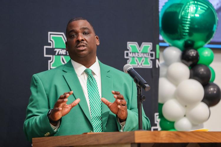 Gerald Harrison introduced as 23rd AD at Marshall University | Marshall ...