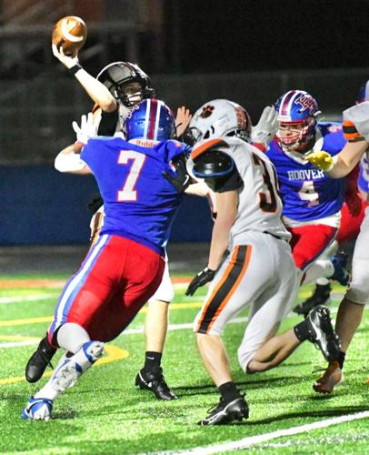 Prep football Class AAA playoffs: Hoover makes most of first home ...