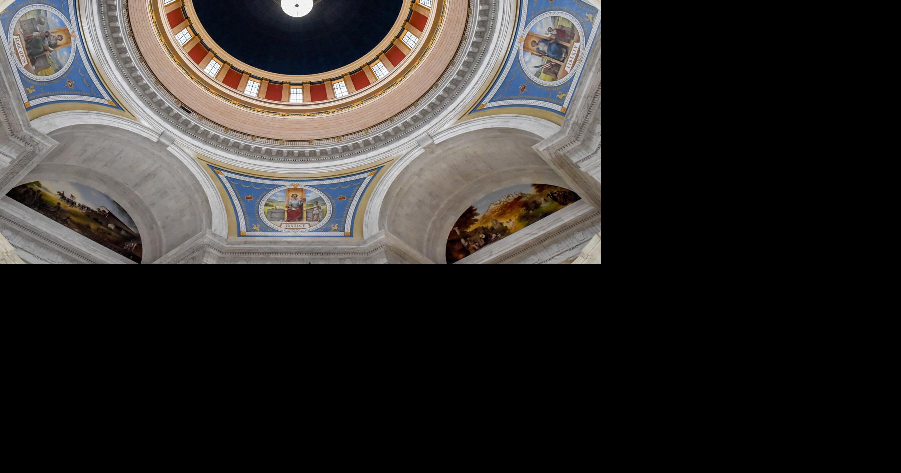 WV Capitol Rotunda murals project finished, 4 more artwork | Kanawha ...