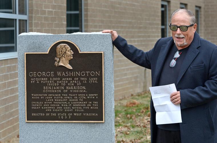 Restored plaque for George Washington in St. Albans, WV | Kanawha ...