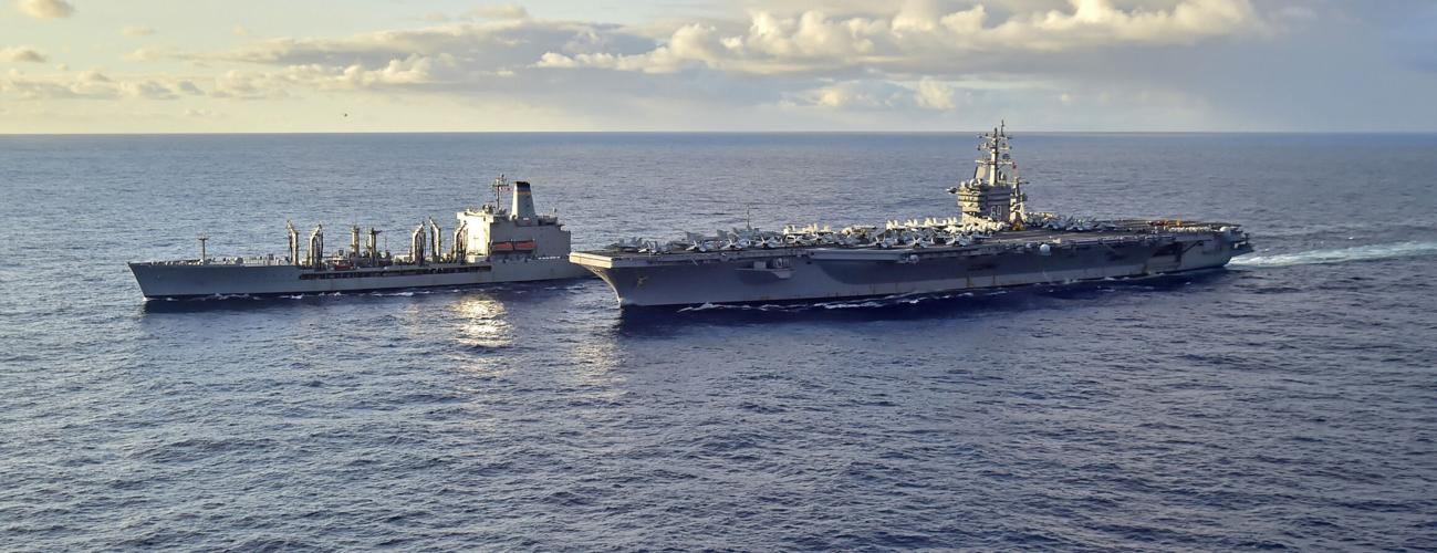 USNS Kanawha, in Mediterranean, US Navy ship named for river | Kanawha ...