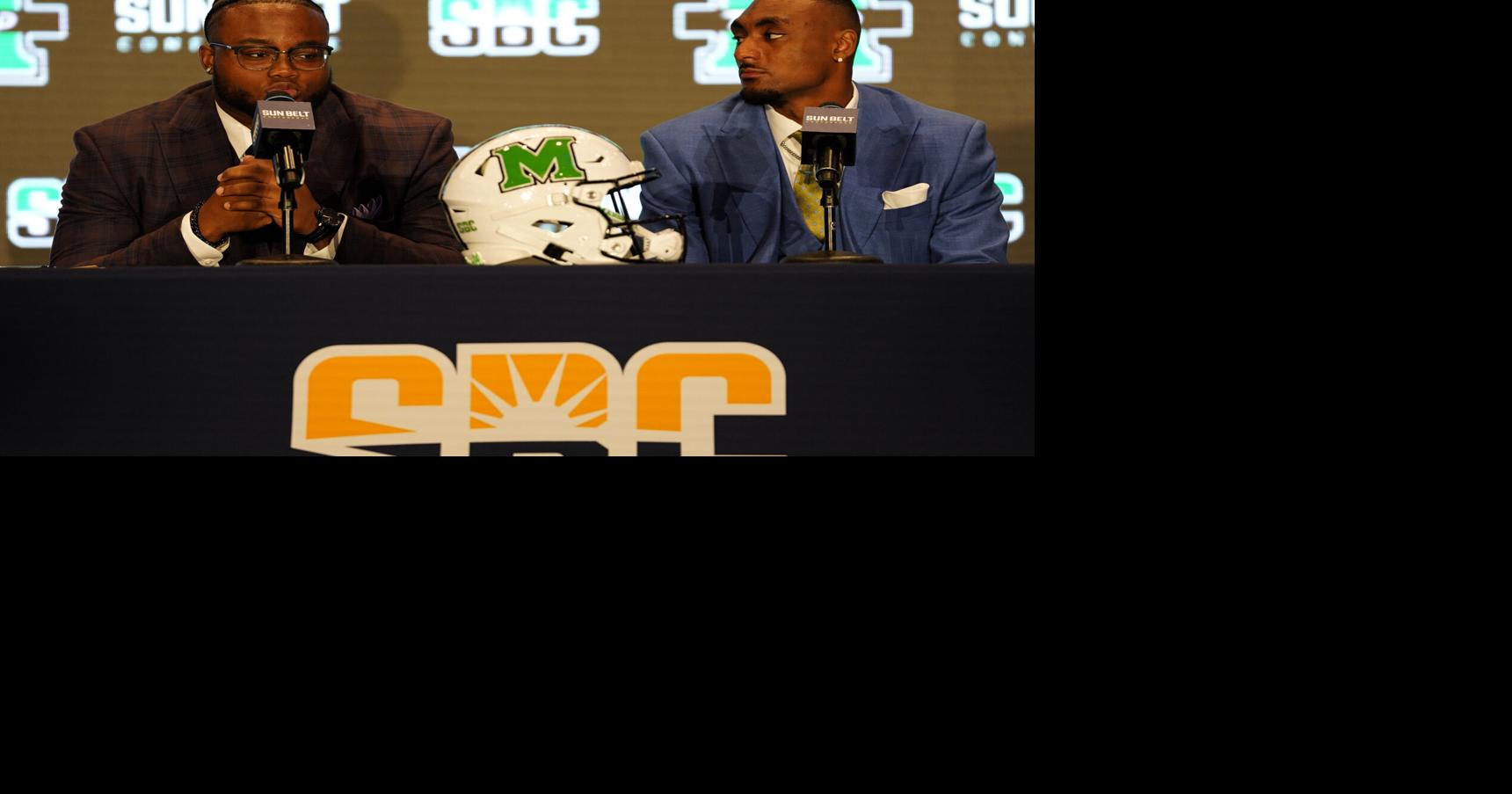 Slappy and Smith talk chemistry at Sun Belt Media Days | Marshall ...