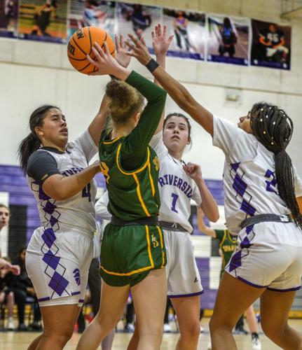 Prep girls basketball: Greenbrier East holds off Riverside's charge ...