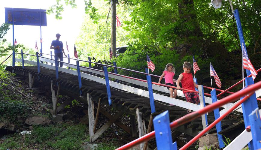 PHOTOS: 78 steps to Ansted's best-kept secret | News | wvgazettemail.com