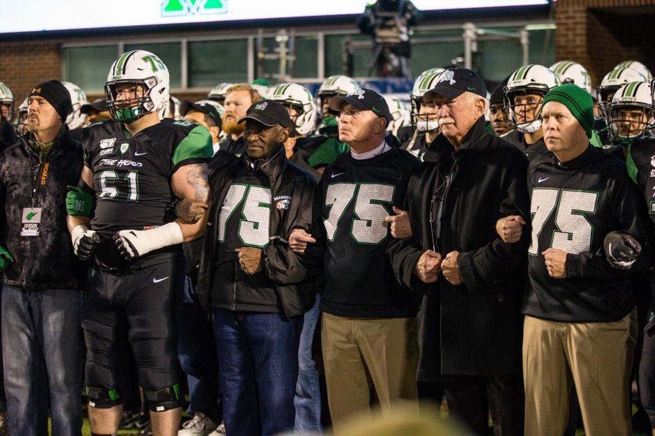 Marshall football: Herd players felt presence of the 75 | Marshall ...