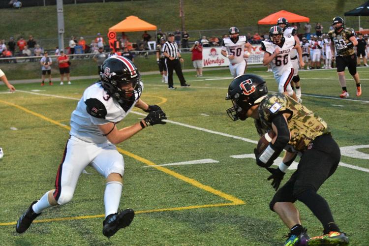 Prep football: Huntington outlasts Hurricane 38-35 | Football ...