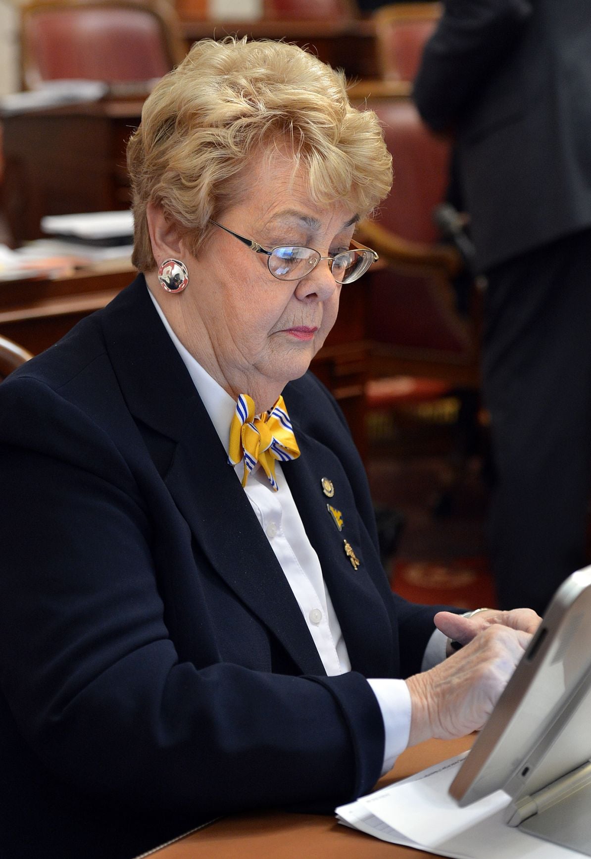Senate salutes WVU's Gee with Bow Tie Tuesday | Politics ...
