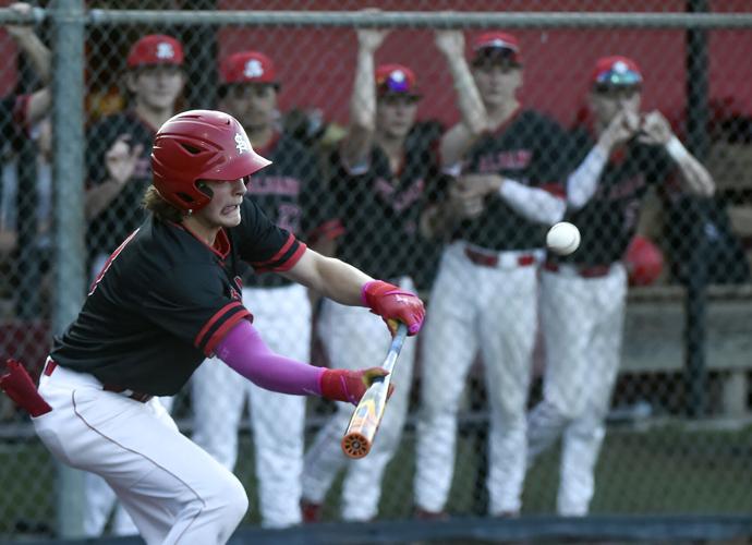 Prep baseball: Red Dragons rout Patriots to force a second final game ...