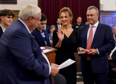 PHOTO: Abraham sworn in as Kanawha circuit judge | Kanawha Valley ...