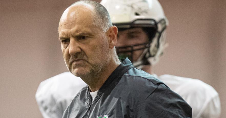 Marshall football: Eddy Morrissey steps down as Marshall offensive line ...