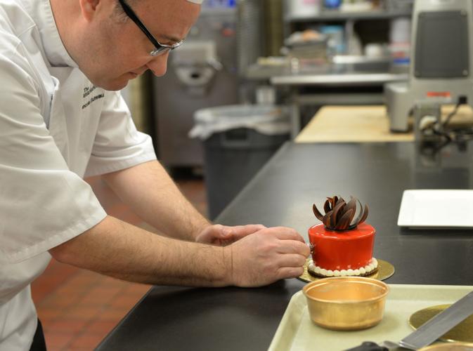 Head pastry chef shares love of chocolate with students, customers ...
