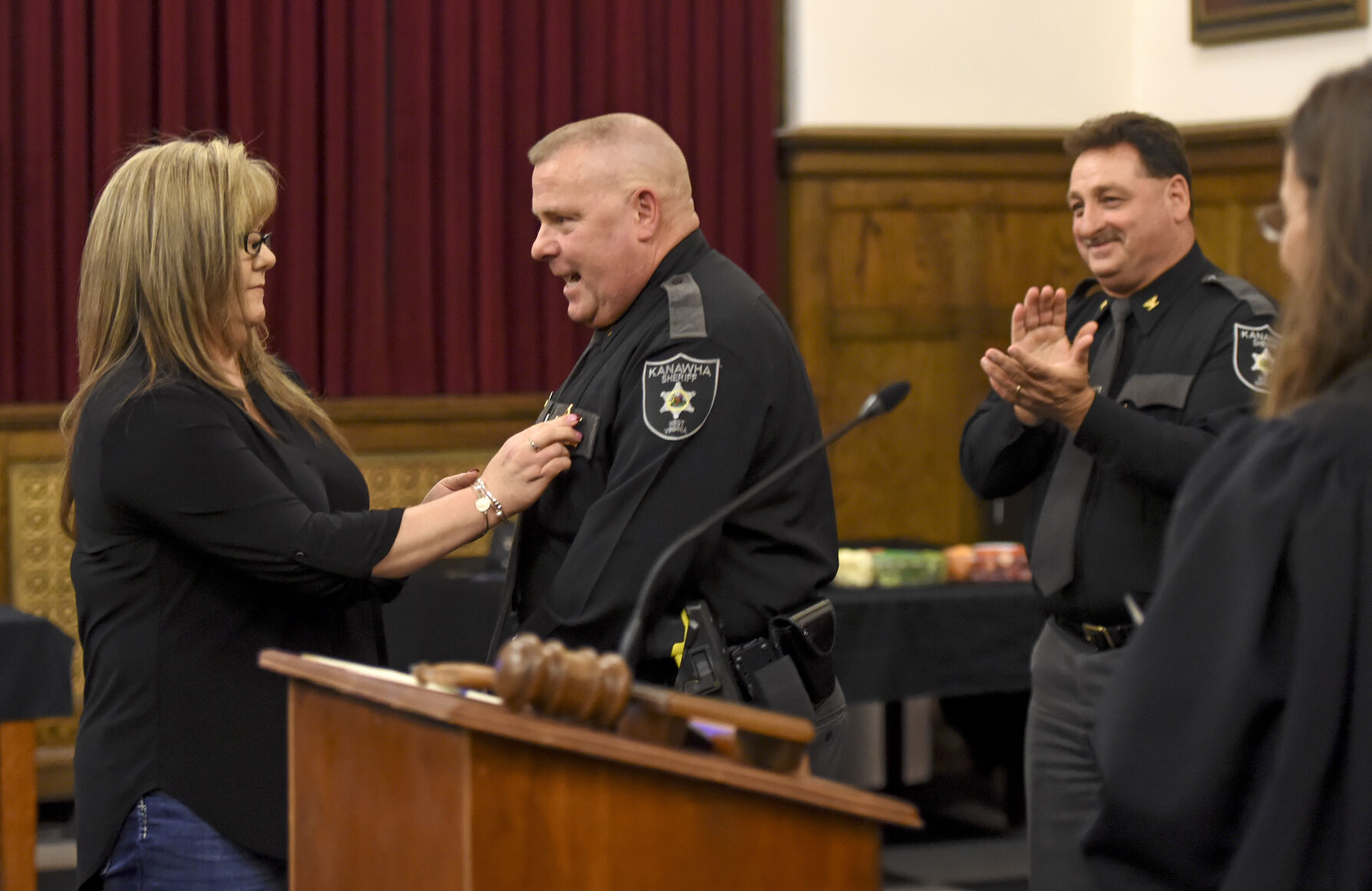 Joey Crawford is officially Kanawha County Sheriff today | Kanawha ...