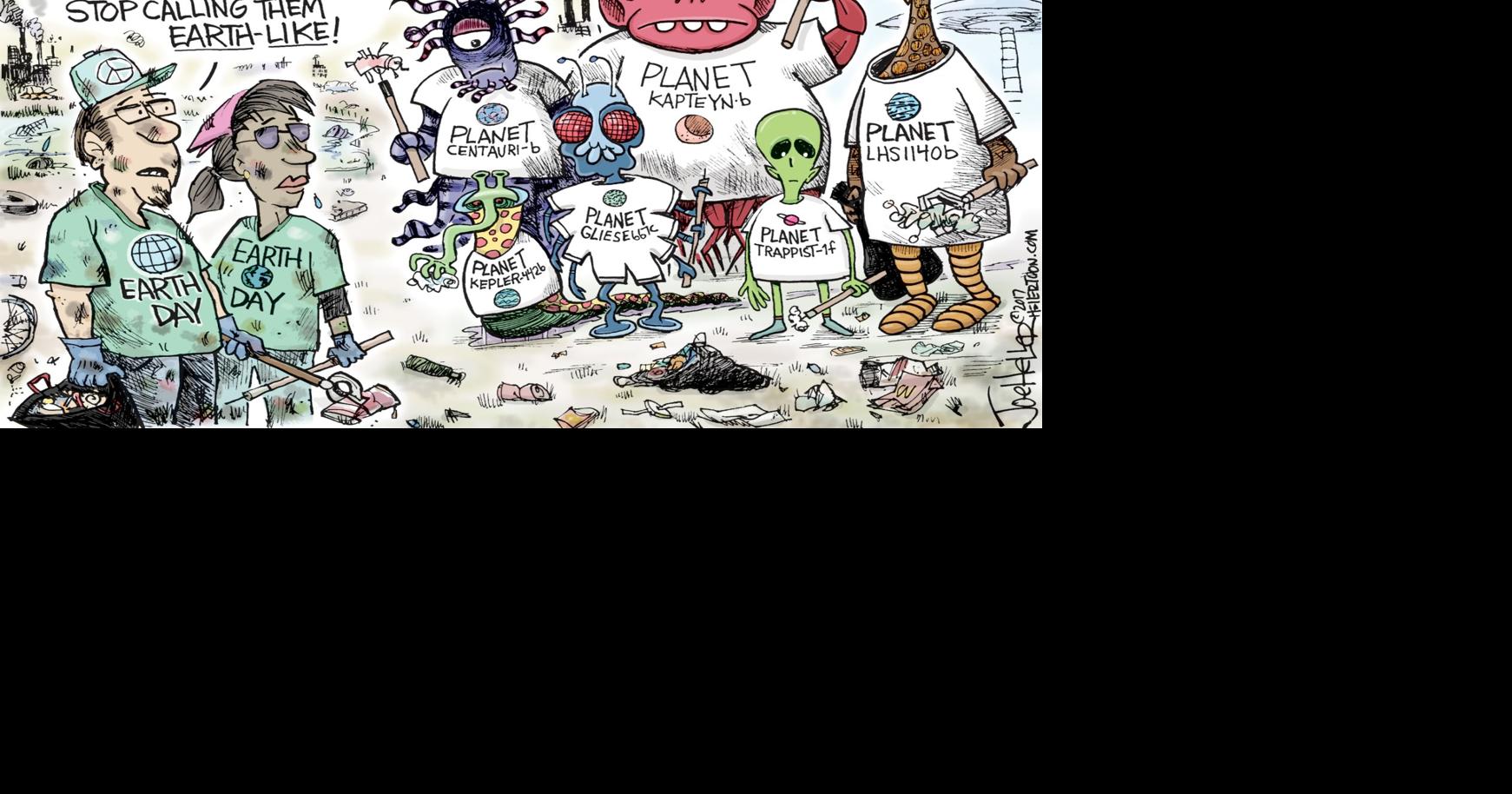 Daily Mail cartoon: April 22, 2017 | Opinion | wvgazettemail.com