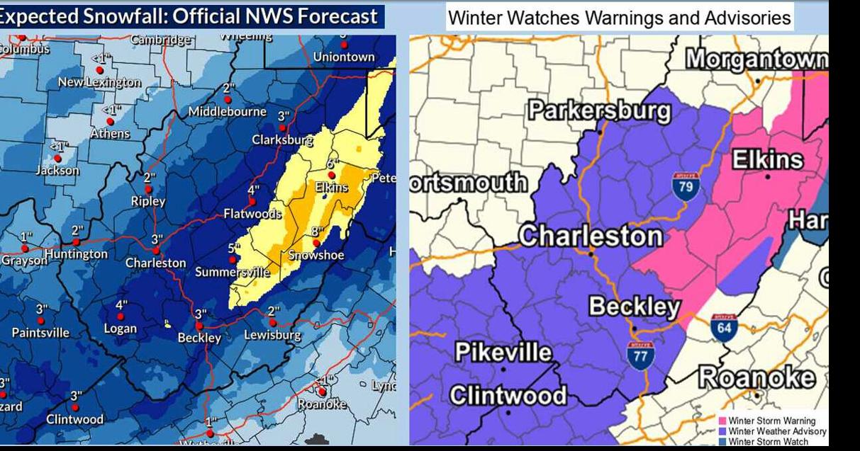 West Virginia snow forecast | | wvgazettemail.com