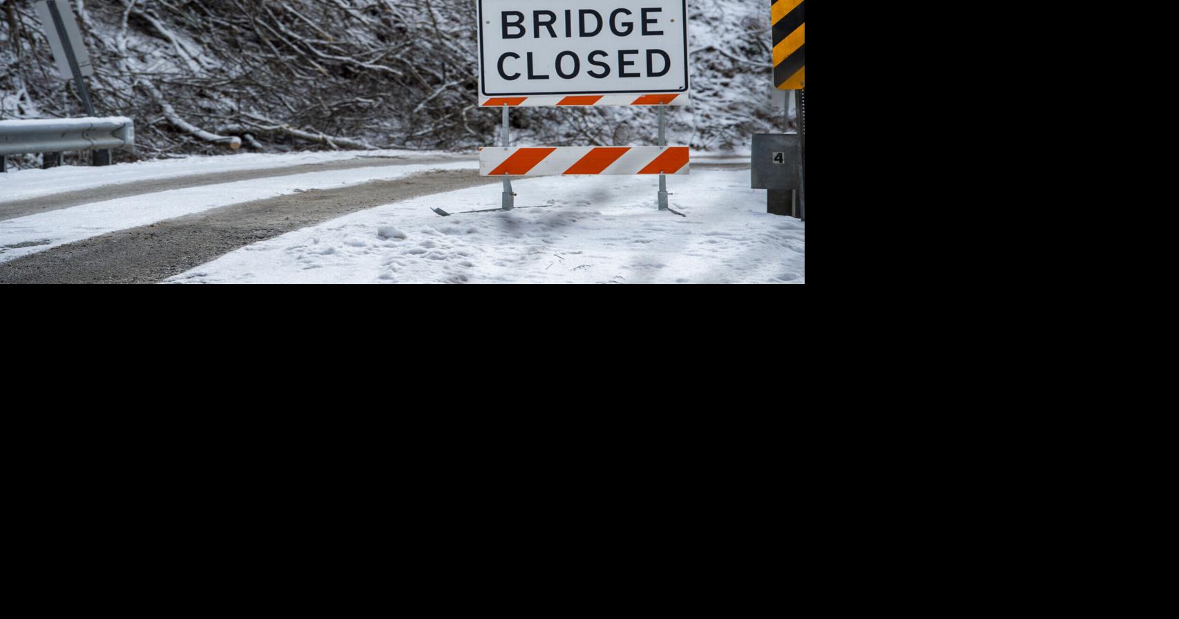 Middle Fork Bridge out in Davis Creek area of Kanawha County | Kanawha ...