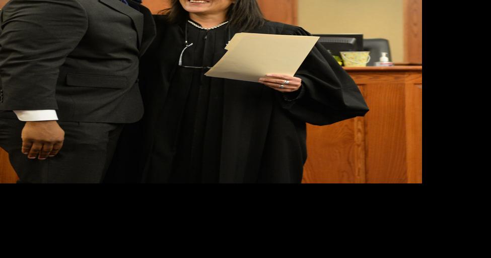 Lewis, focused on community, sworn-in as magistrate | Cops & Courts ...