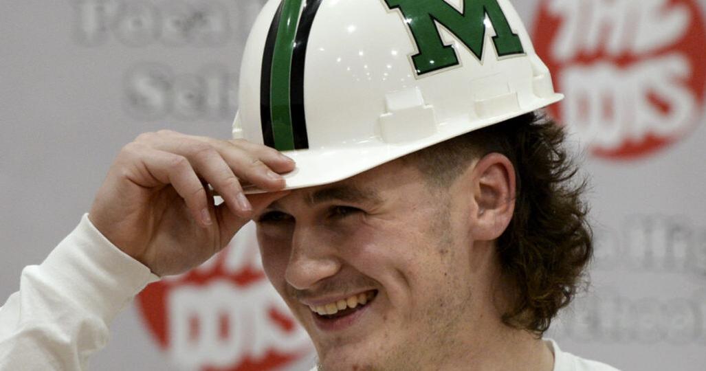 Prep football: Poca's Toby Payne joins older brother Ethan at Marshall ...