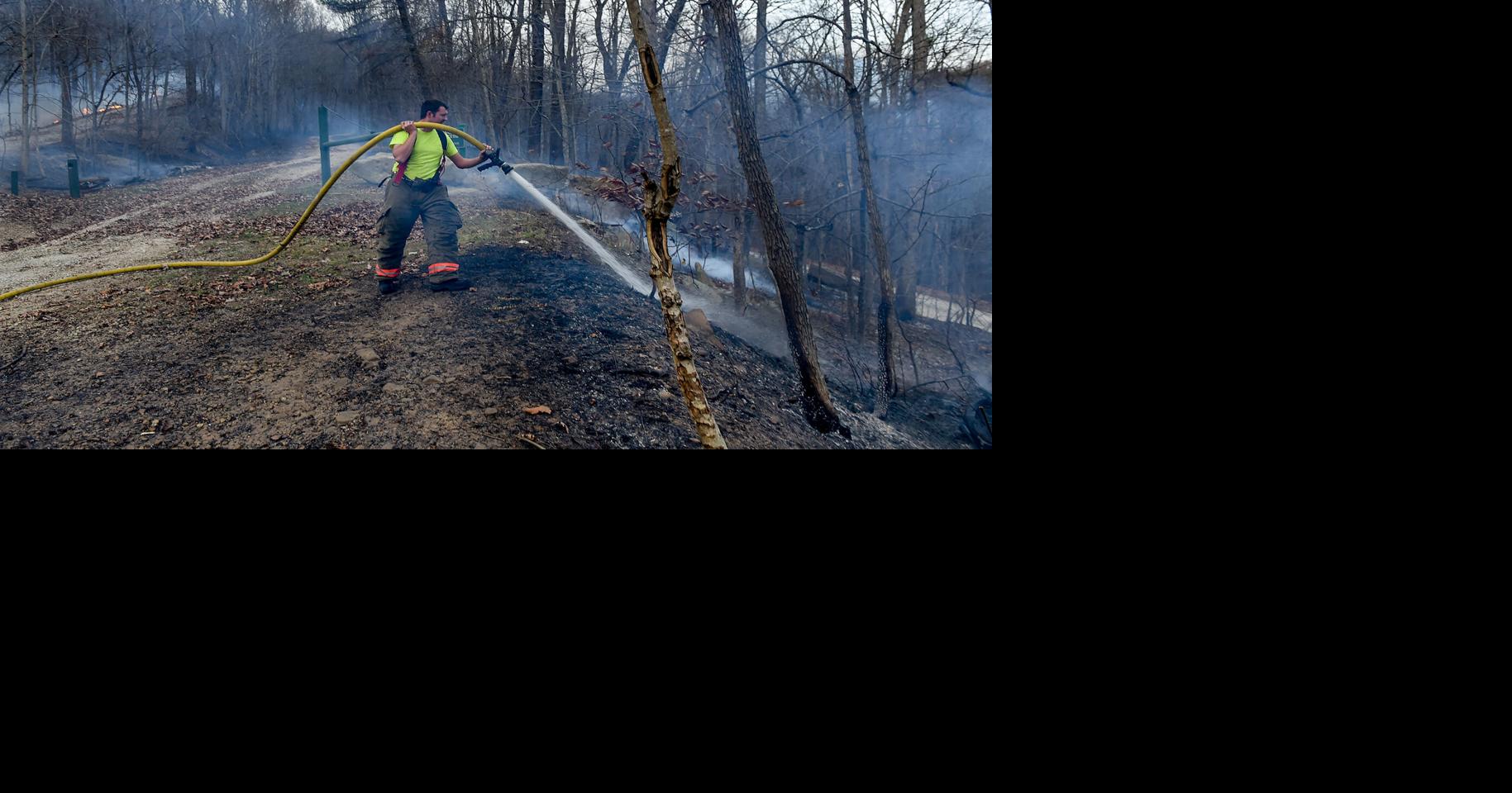 Forest fires battled at New River Gorge, Kanawha State Forest | News ...