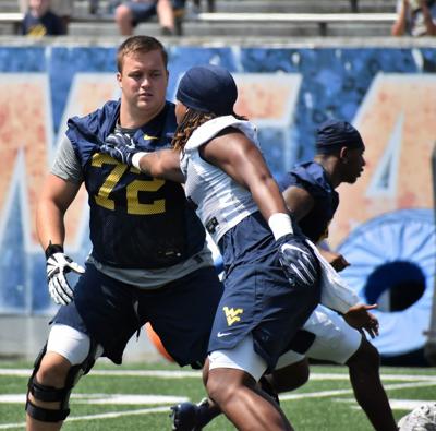 WVU football: Kelby Wickline settles into consistent role for ...