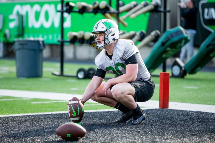 Marshall football begins spring practice | Marshall University ...