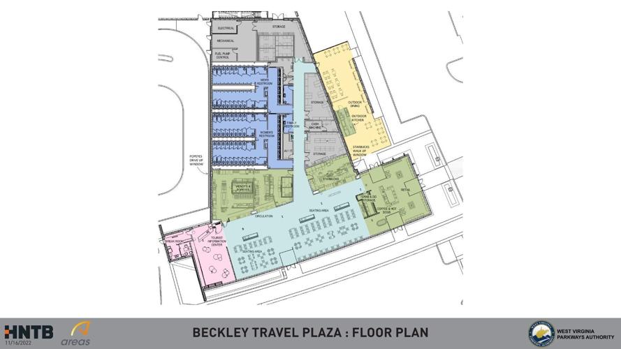 Beckley, Bluestone travel plazas on the Turnpike will be rebuilt from ...