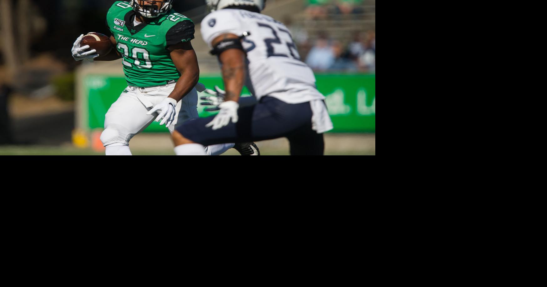 Marshall football: Brenden Knox named C-USA MVP, Justin Rohrwasser ...