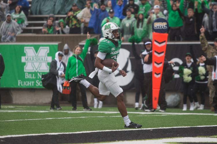 A.J. Turner takes spotlight in crowded backfield | Marshall University ...