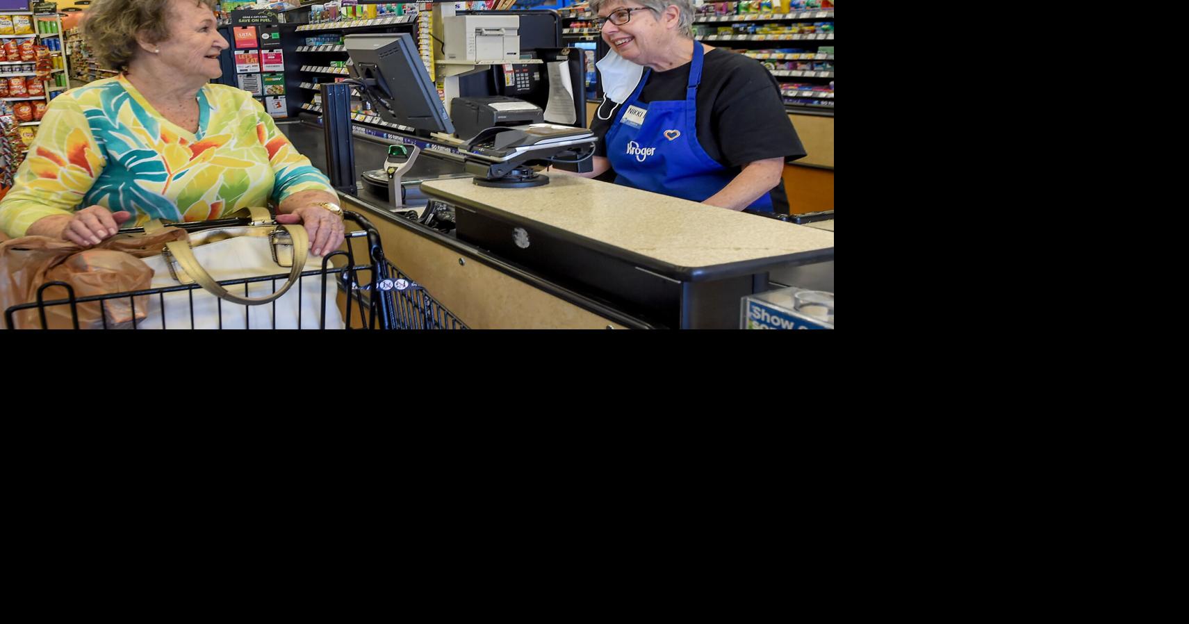 Kroger cashier Nikki Lawman retires after 50 years of work | Kanawha ...