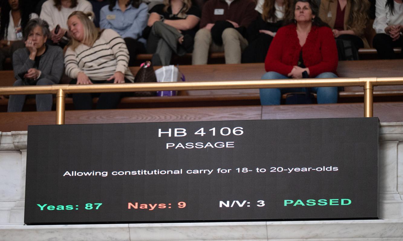 House OKs bill allowing conceal carry for people age 18-20 | Legislative Session | wvgazettemail.com