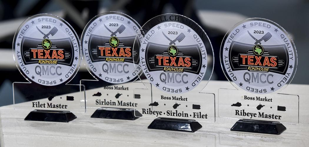 A cut above: Texas Roadhouse butchers take to the ice for a cutting ...
