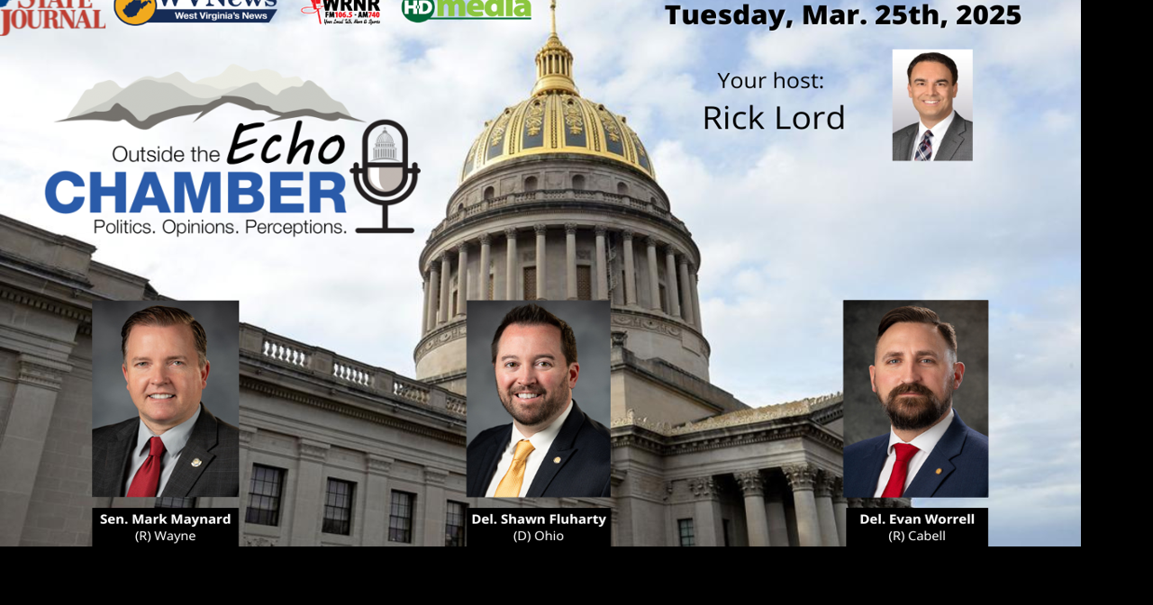 Outside the Echo Chamber, Mar. 25, 2025: Del. Evan Worrell, Sen. Mark ...