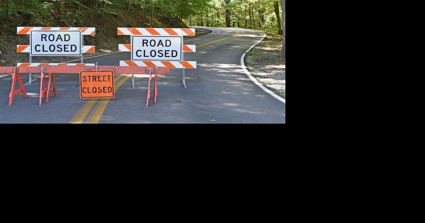 Part of Loudon Heights Road closed for three weeks | Kanawha Valley ...