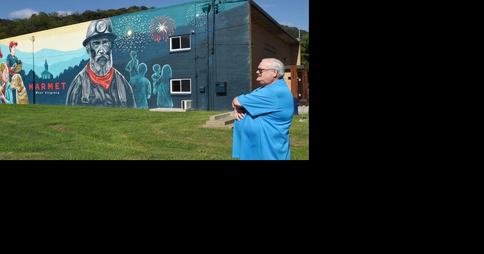 Marmet WV history preserved in new Blake Wheeler mural | Kanawha Valley ...