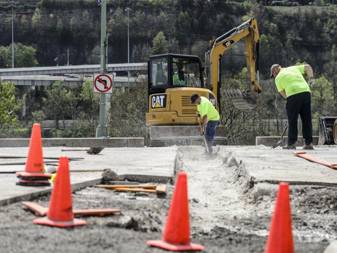 PHOTOS: Work moving along on Magic Island Splash Pad | News ...