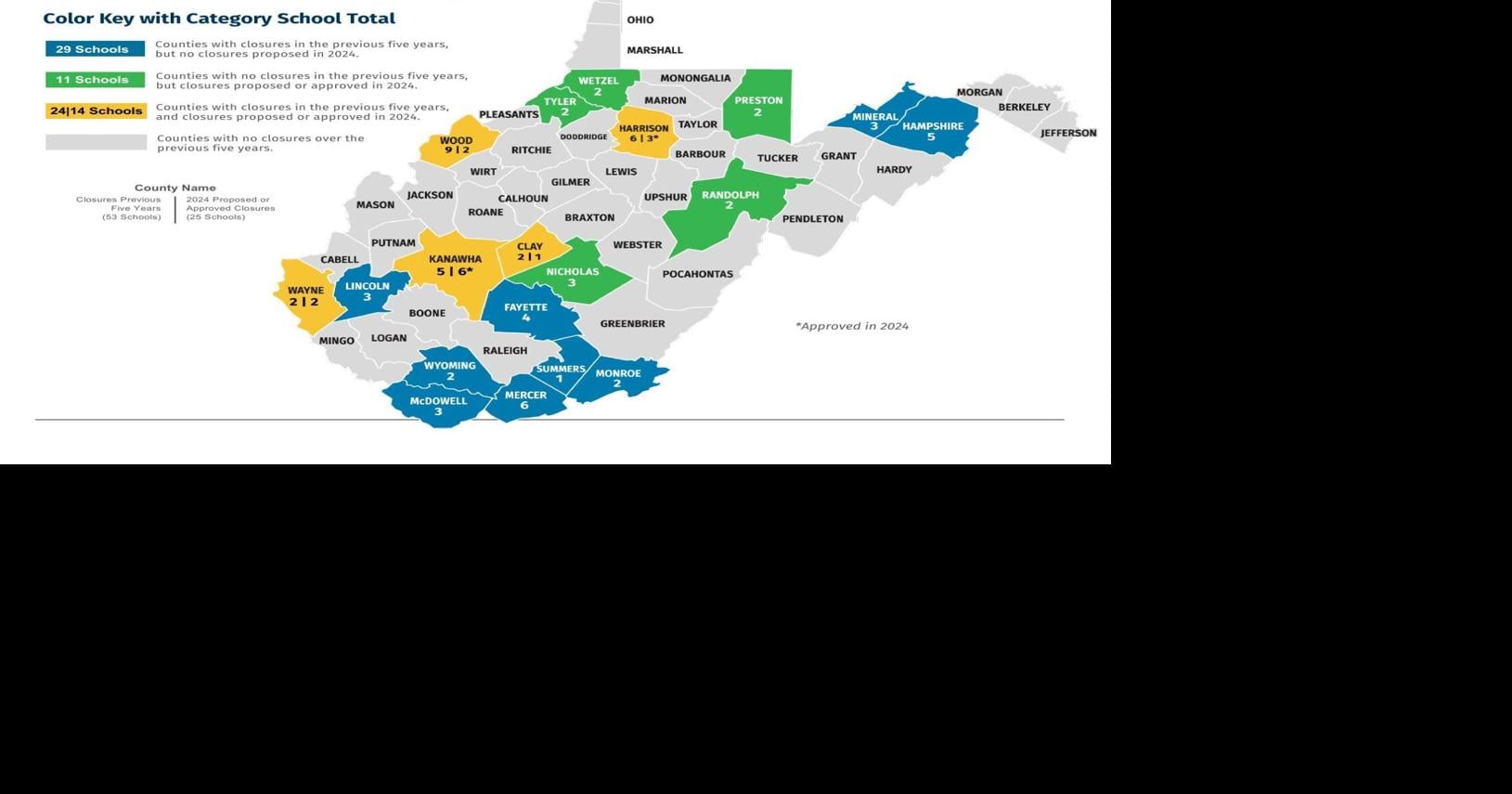 WV BOE approves closures in Clay, Preston, Wetzel, and Wood | Education ...