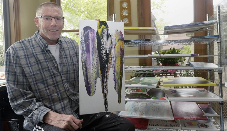 Artist, who began painting to cope with ALS diagnosis, to show work at ...