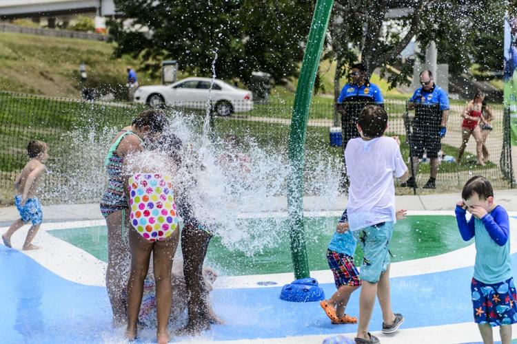 Magic Island splash pad finally opens after flood delays | News ...