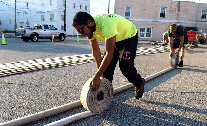 Company tests Charleston Fire Department's fire hoses | News ...