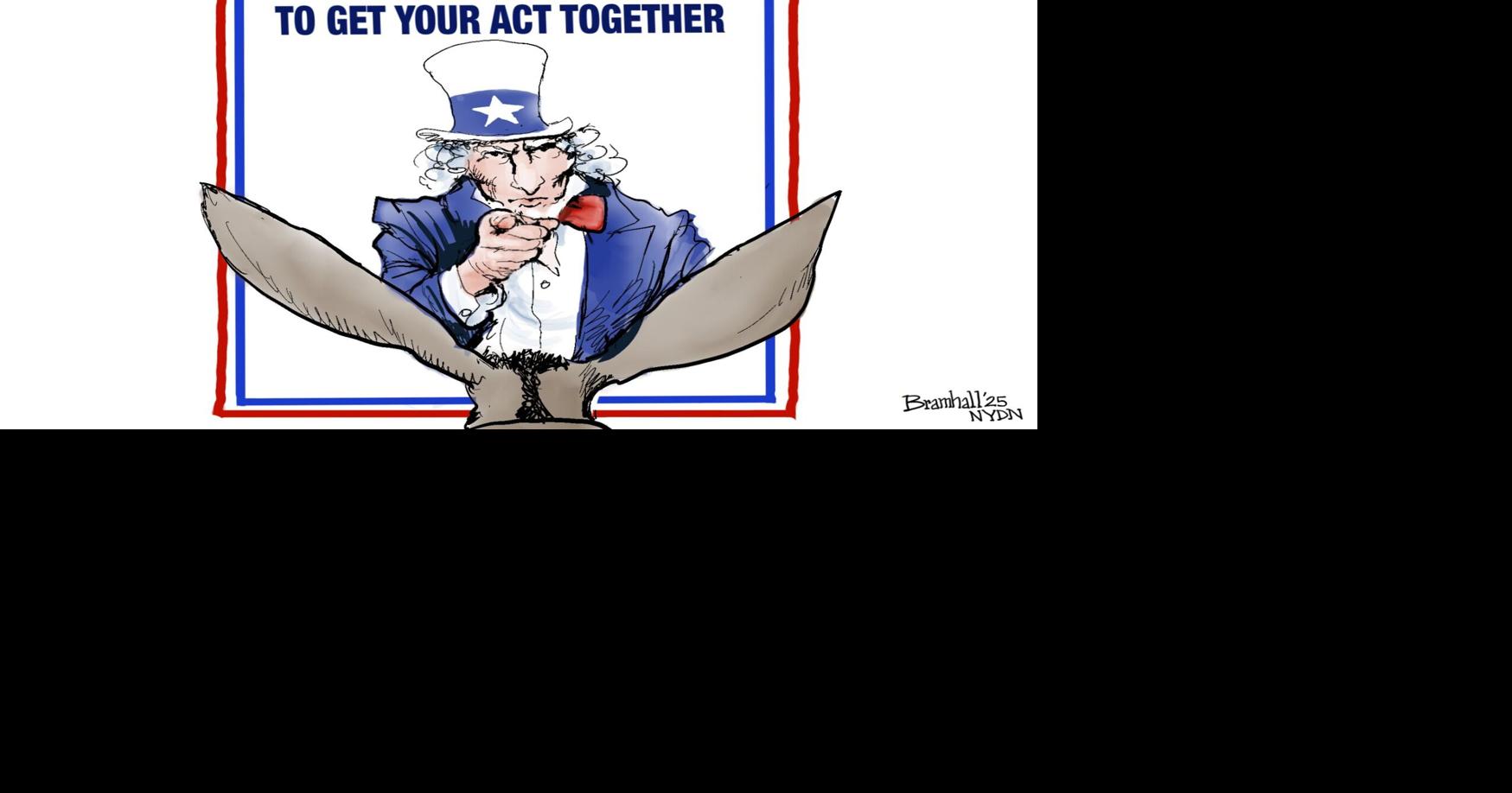 Gazette-Mail cartoon: March 22, 2025 | Editorial Cartoon ...
