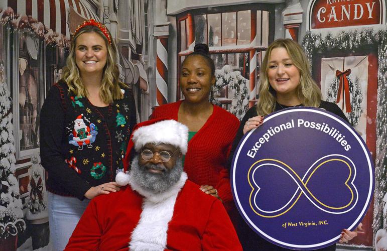 Jestin Gilliard, Santa Q, spreads cheer in Charleston, WV | Kanawha ...