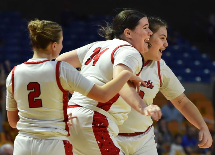 Prep girls state basketball: Irish trio score in double figures in ...