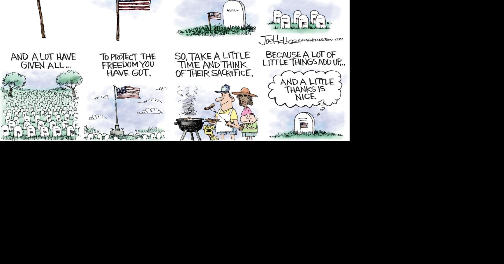 Daily Mail cartoon: May 30, 2016 | Opinion | wvgazettemail.com