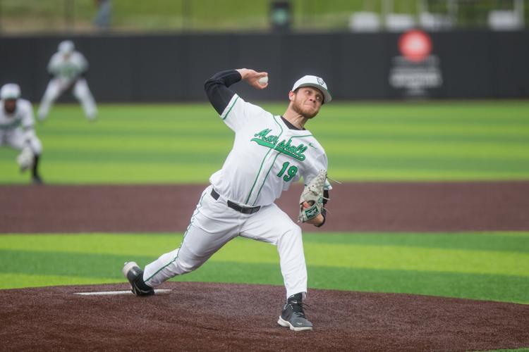 Marshall baseball: Harlow is gold on the mound for solid Herd staff ...