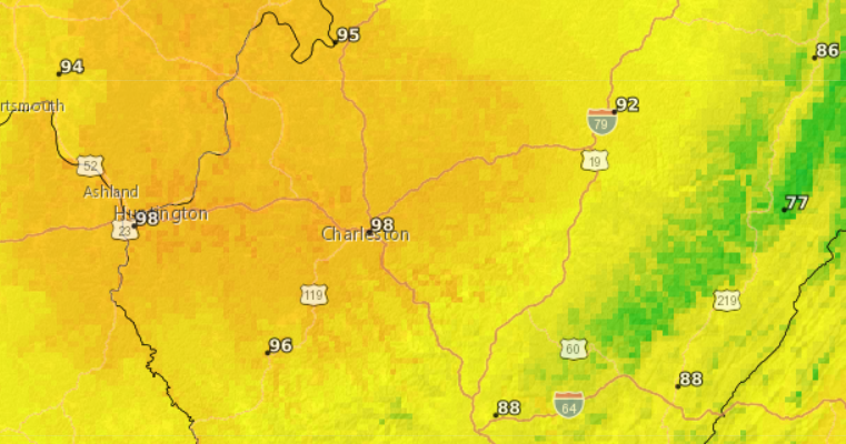 Huntington & Charleston WV weather: Hottest days of summer | Kanawha ...