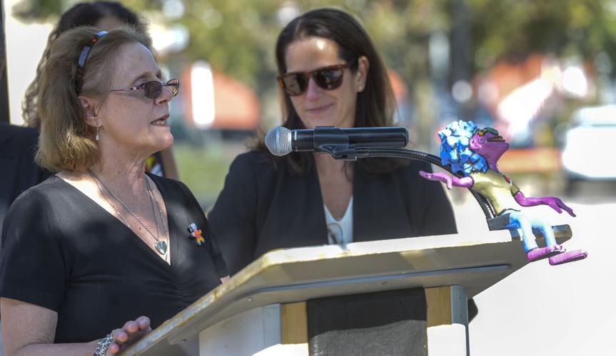 PHOTOS: City of Charleston unveils bench honoring Jupiter Hamilton ...