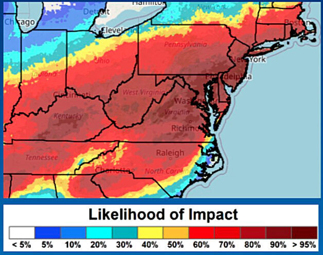 Charleston WV weather update for weekend snow storm | Kanawha Valley ...