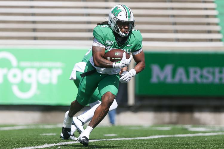 Marshall plays 2025 spring football game in front of 10,000 | Marshall ...